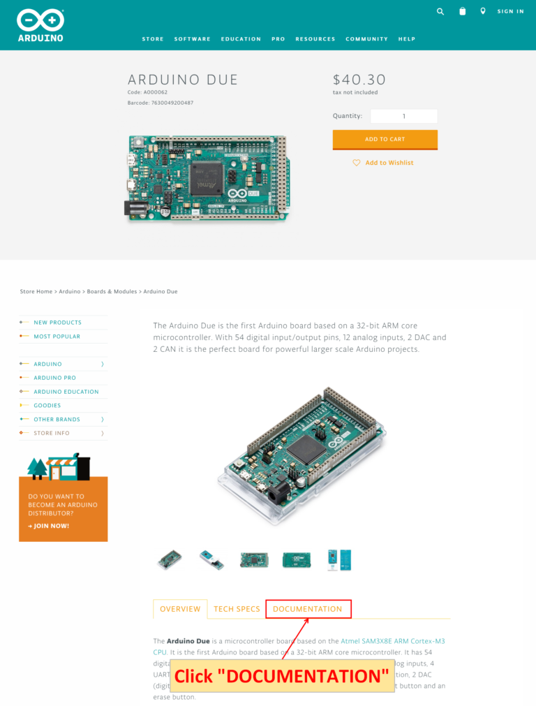 Arduino Due Specificationsfunctions Spiceman