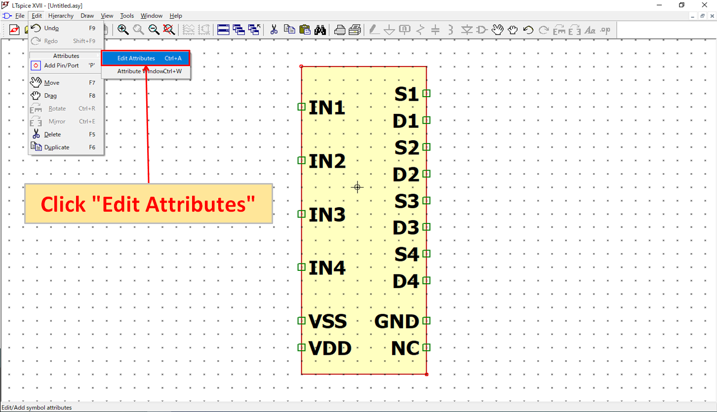 LTspice-Creating new Schematic symbol | Spiceman