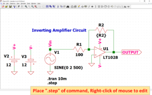 LTspice-Parametric Analysis(.step) | Spiceman