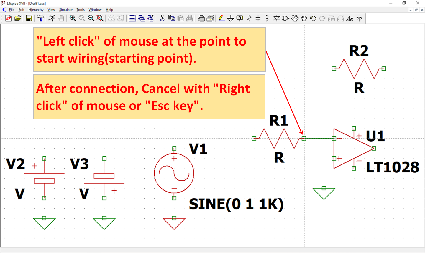 LTspice-How to Draw a Schematic | Spiceman