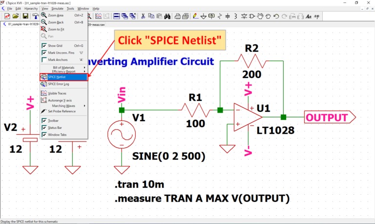 .measure/.meas : LTspice -- Evaluate User-Defined Electrical Quantities | Spiceman
